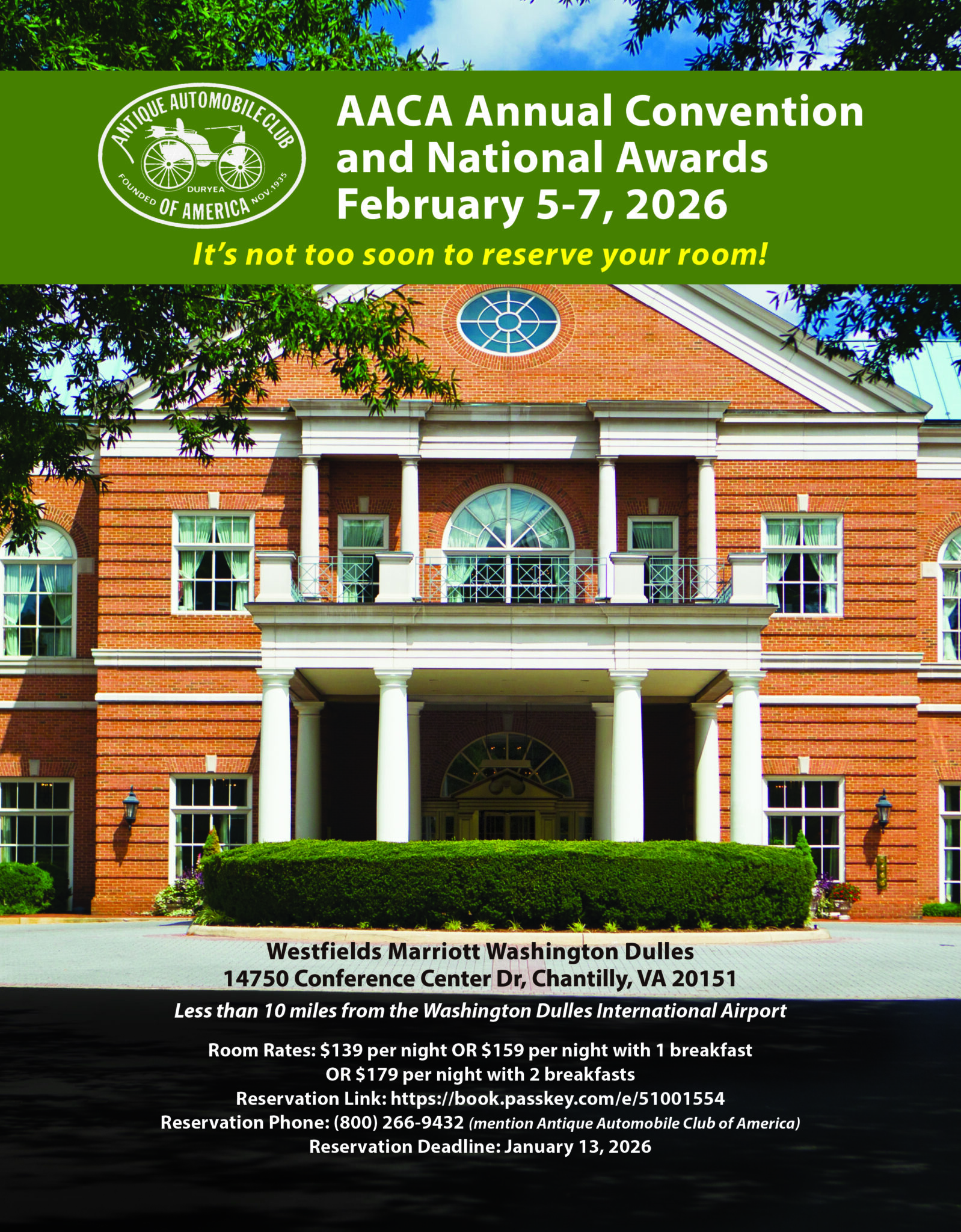 2026 Annual Convention – AACA – Antique Automobile Club of America